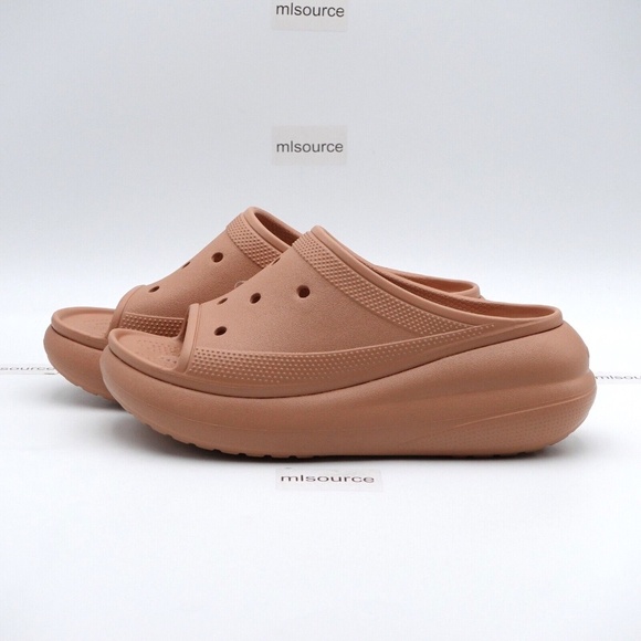 CROCS | Shoes | New Crocs Crush Platform Slide Sandals 28732cc Cork ...